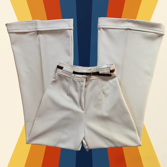 Vintage | Pants & Jumpsuits | Vintage 97s High Waisted Polyester Bell ...